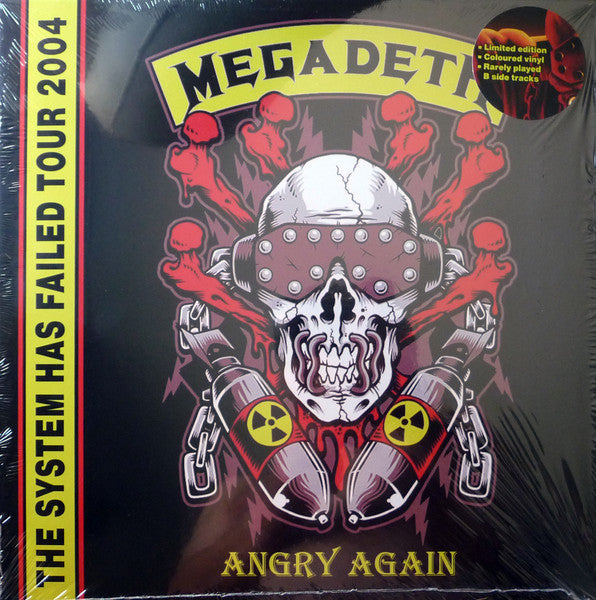 Megadeth – Angry Again (LIMITED UK VINYL IMPORT) – Sky Valley Records